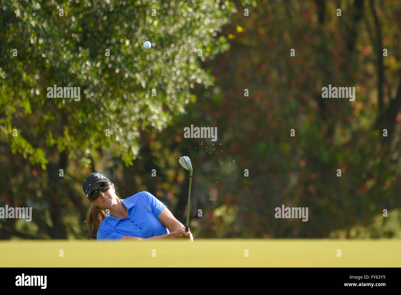 Sarasota, Florida, USA. 22nd Apr, 2016. Therese O'Hara during the first ...