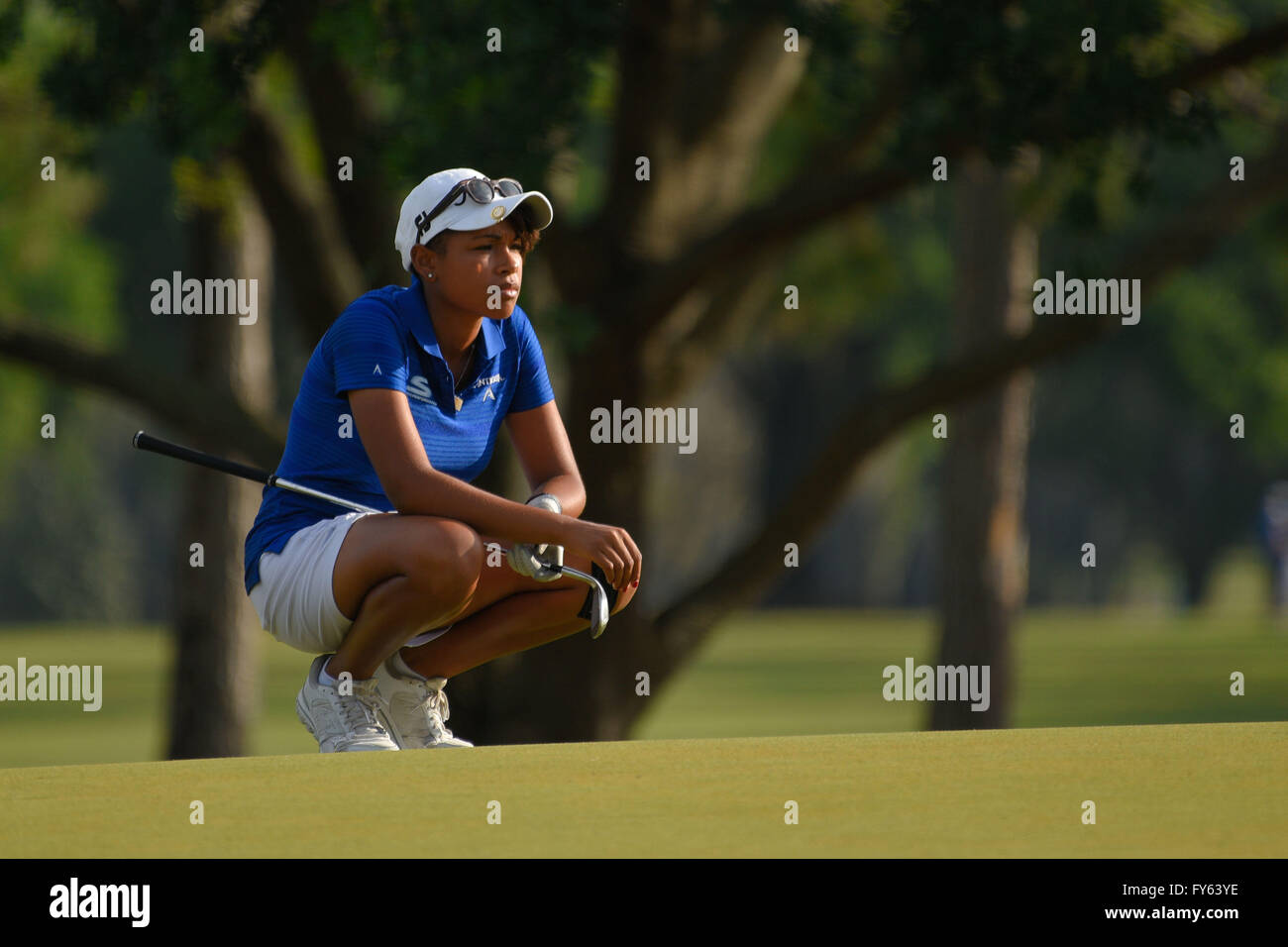 Sarasota, Florida, USA. 22nd Apr, 2016. Ginger Howard during the first ...