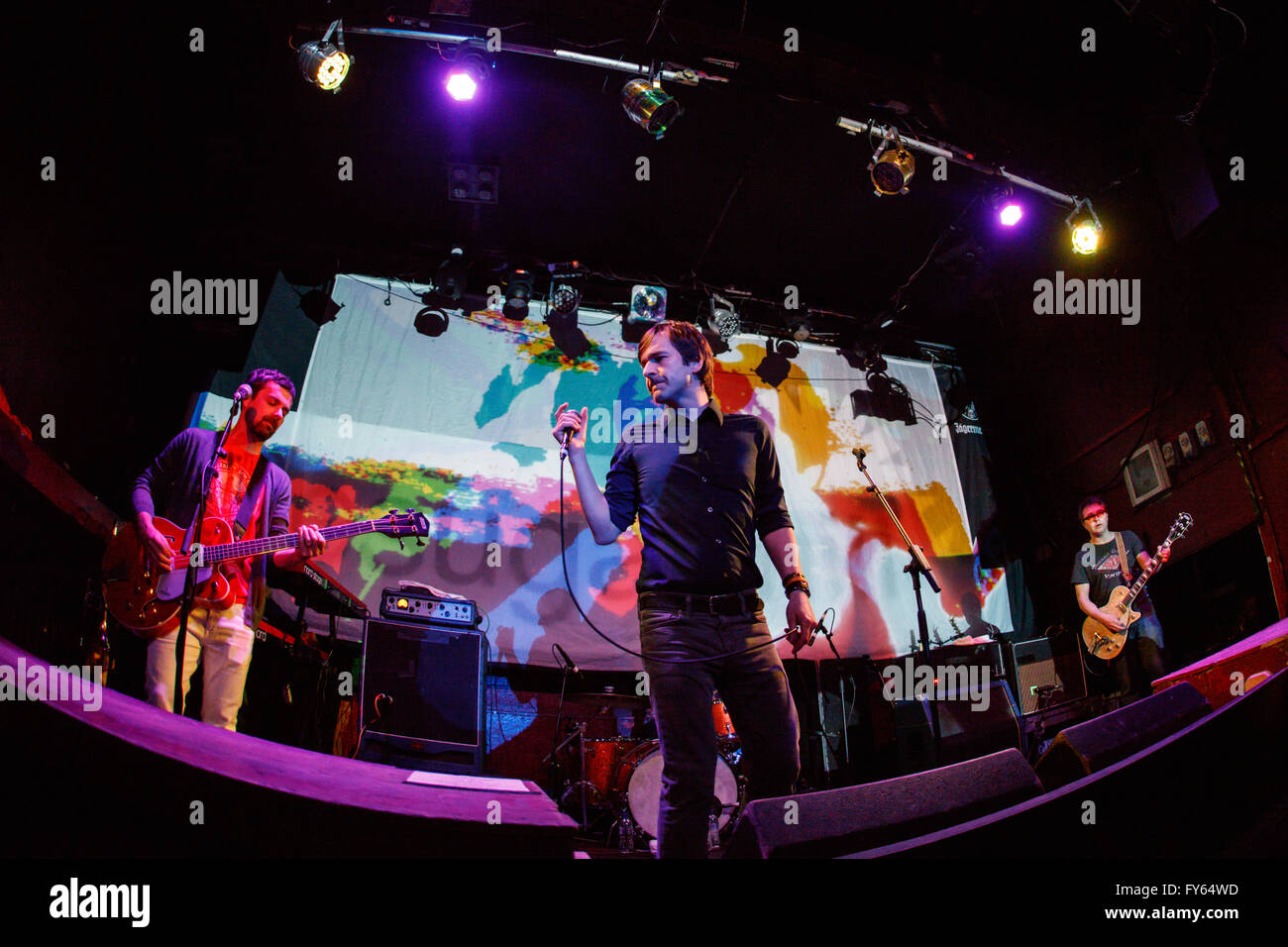 Stoke-On-Trent, Staffordshire, UK. 22nd April, 2016. The Bluetones ...