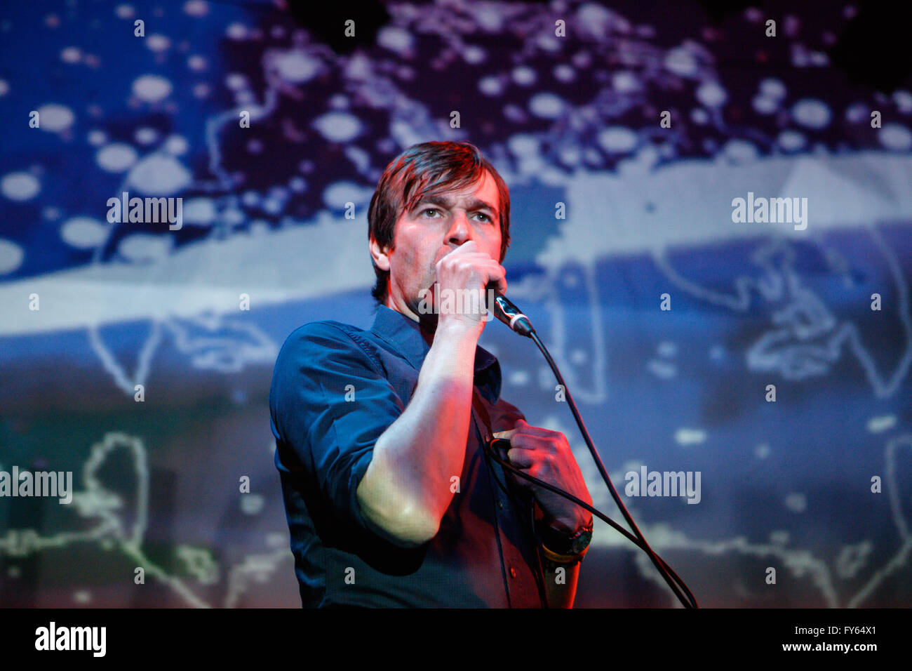 Stoke-On-Trent, Staffordshire, UK. 22nd April, 2016. The Bluetones ...