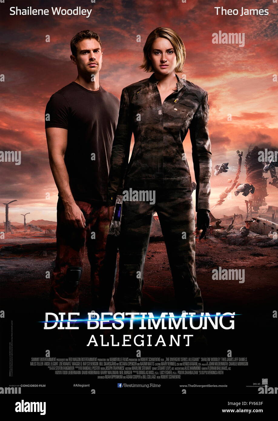 RELEASE DATE March 18 2016 TITLE Divergent Series Allegiant STUDIO Lionsgate DIRECTOR Robert Schwentke PLOT After the earth shattering revelations of Insurgent Tris must escape with Four beyond the wa...