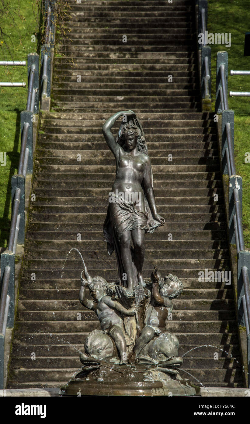 Port Townsend, Washington, USA. 24th Mar, 2016. The Haller Statue and ...
