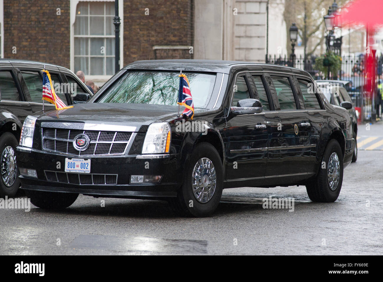 Us presidents car the beast hi-res stock photography and images - Alamy