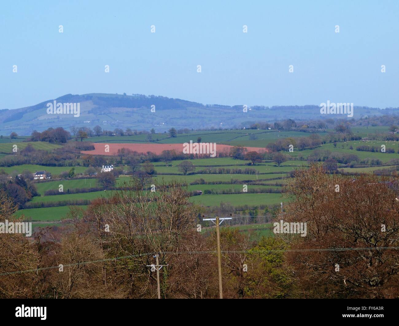 Welsh mountain view Stock Photo - Alamy