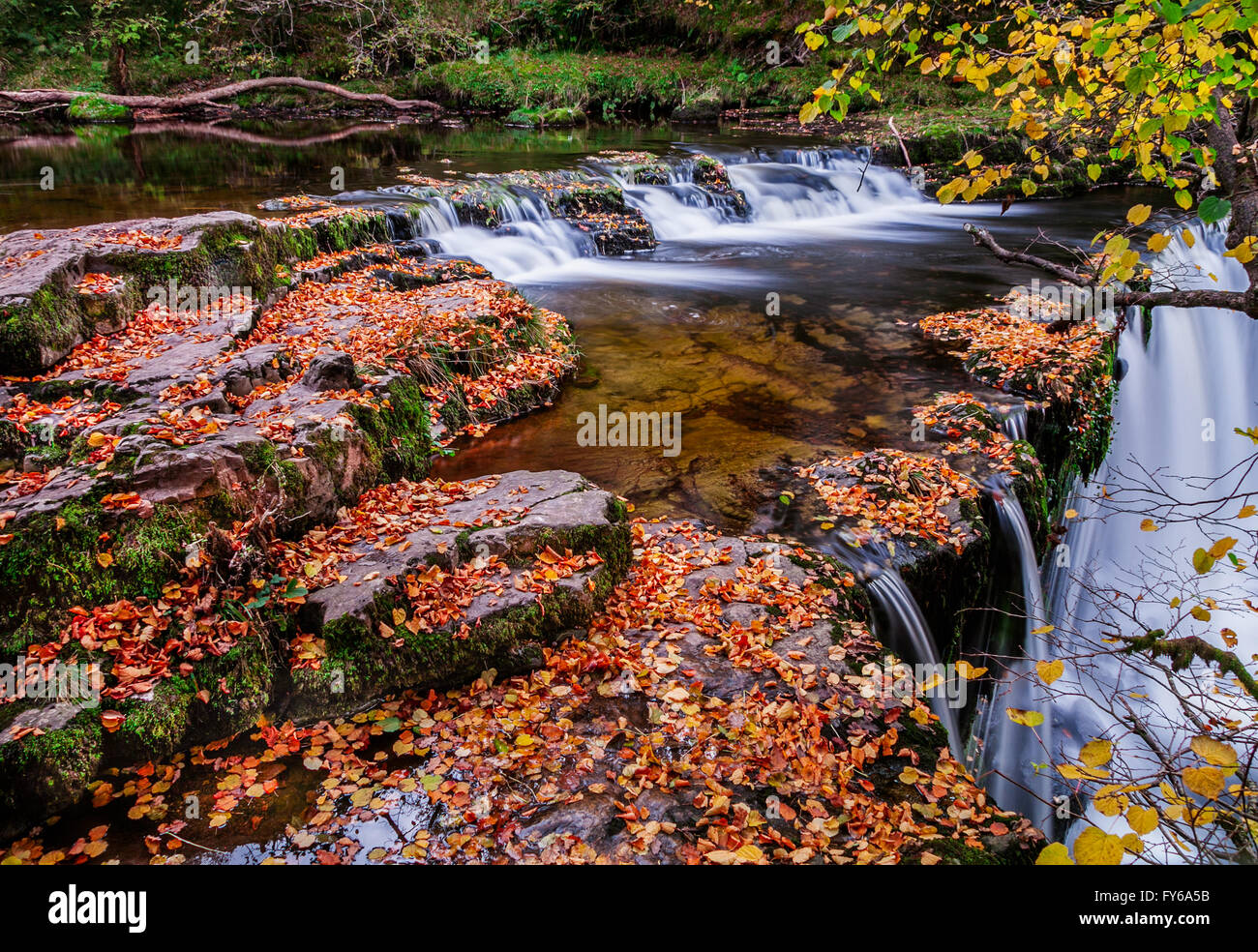 Welsh autumn landscape hi-res stock photography and images - Alamy