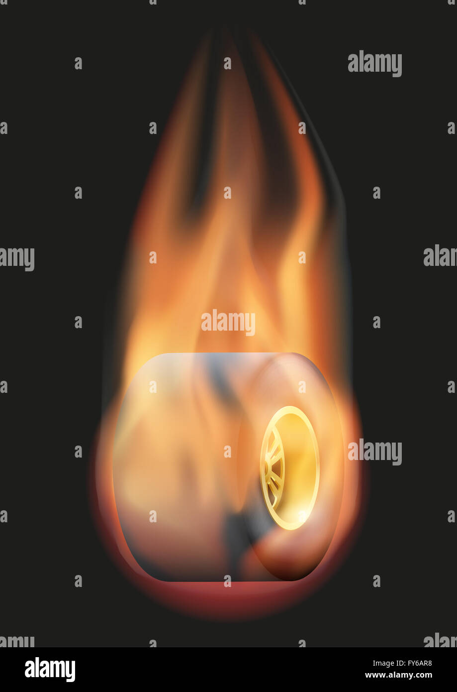 Flame wheel hi-res stock photography and images - Alamy
