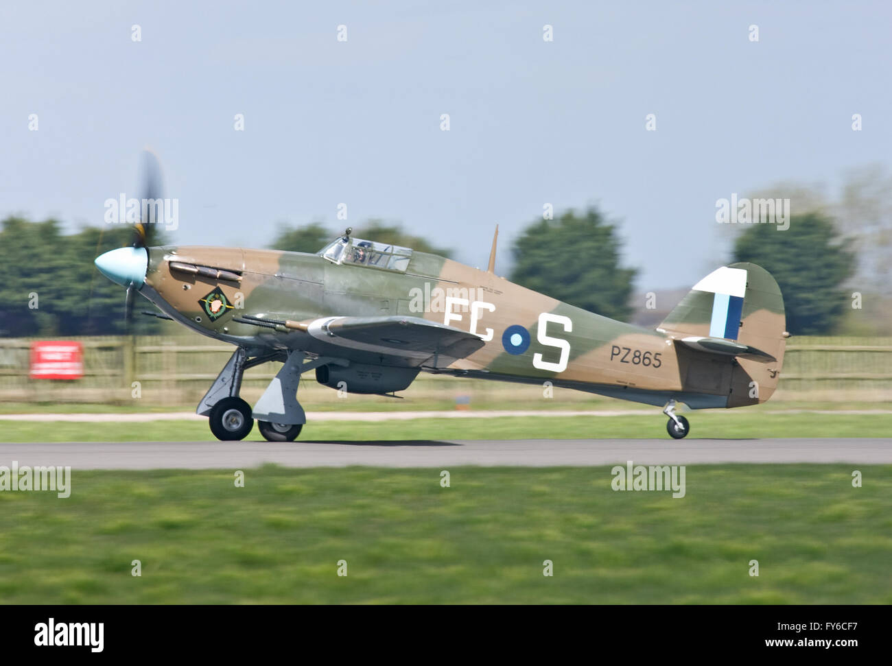 Hawker Hurricane PZ865 Stock Photo - Alamy