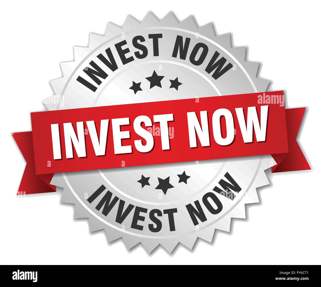 Invest now label Stock Vector Images - Alamy