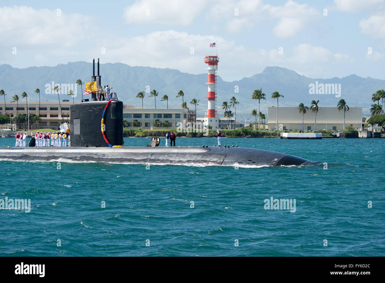Uss santa fe nuclear submarine hi-res stock photography and images - Alamy