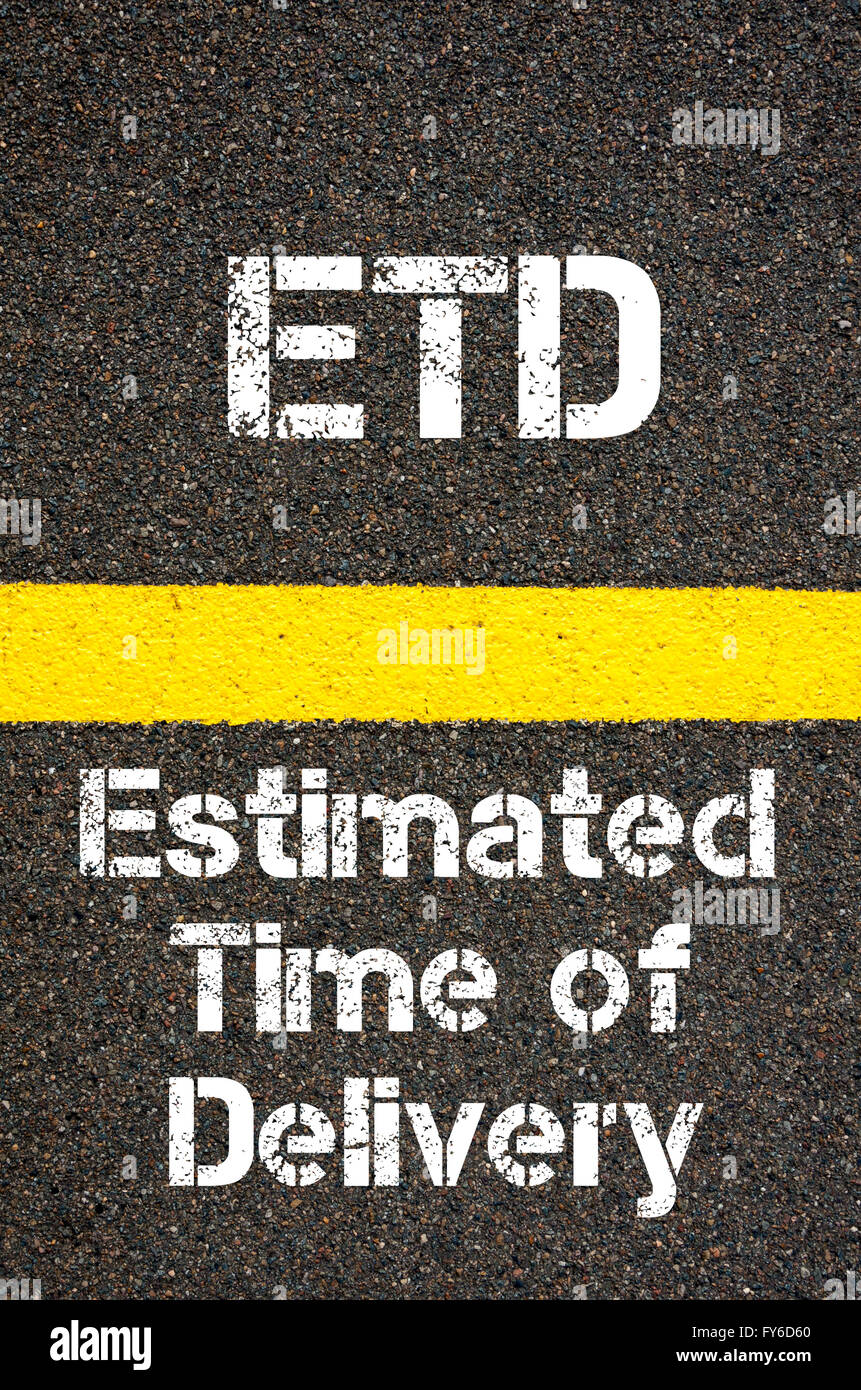 Etd symbol hi-res stock photography and images - Alamy