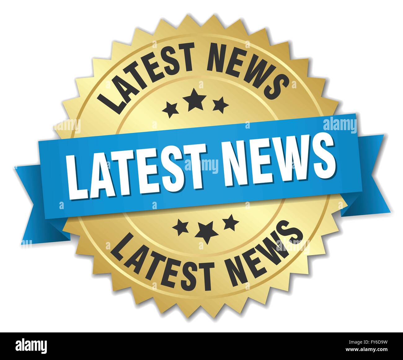 News ribbon isolated sign Stock Vector Images - Alamy