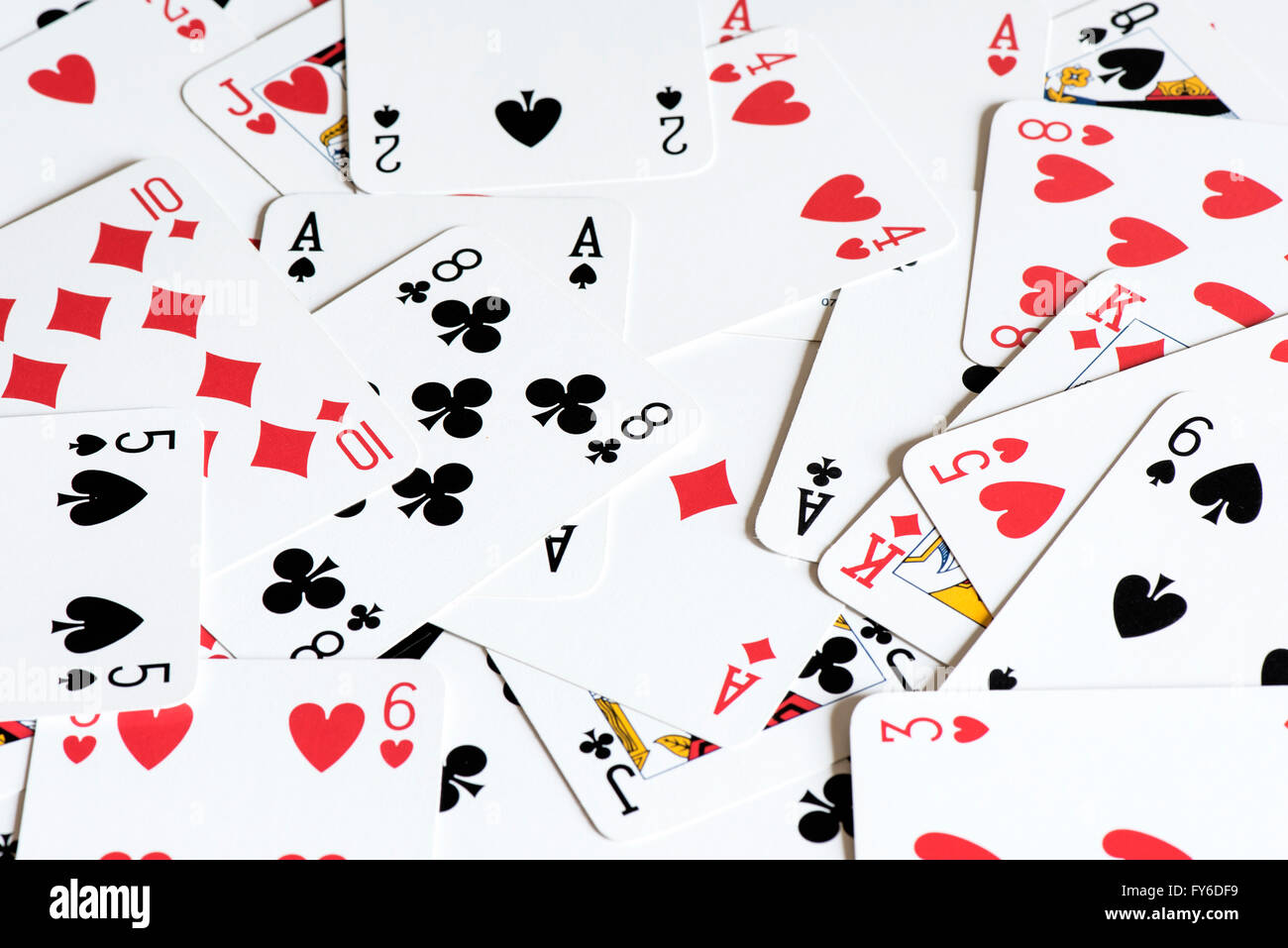 Playing card background Stock Photo - Alamy