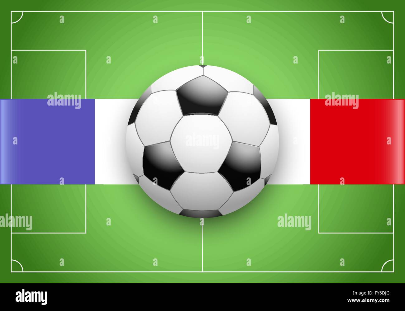 France Flag and Championship of football Stock Vector Image & Art - Alamy