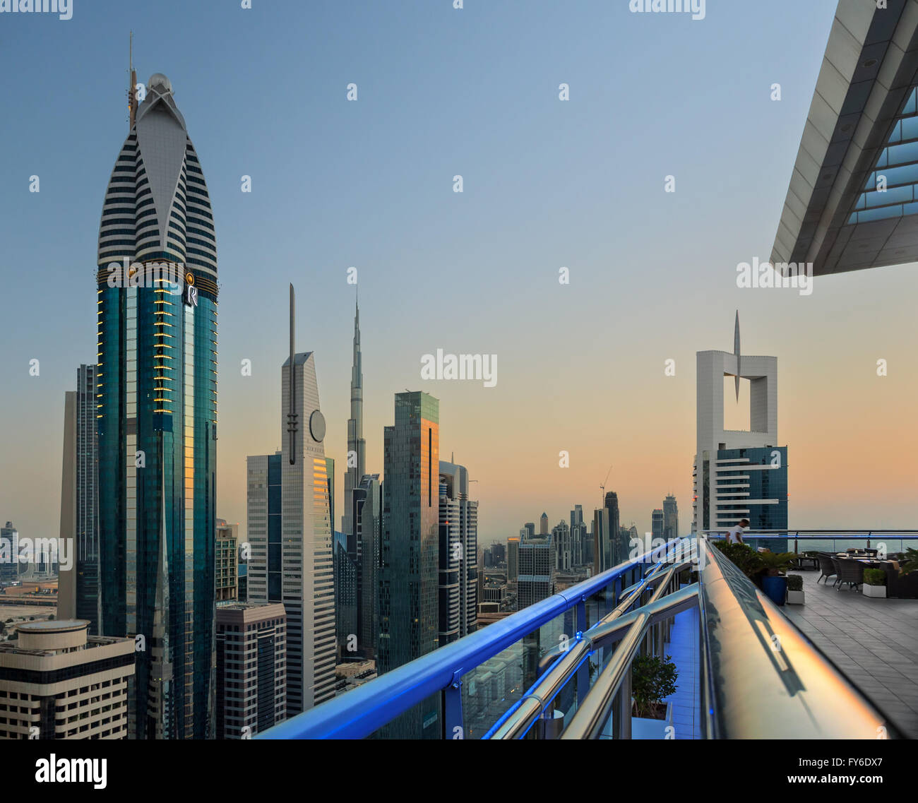 Skyline balcony hi-res stock photography and images - Alamy