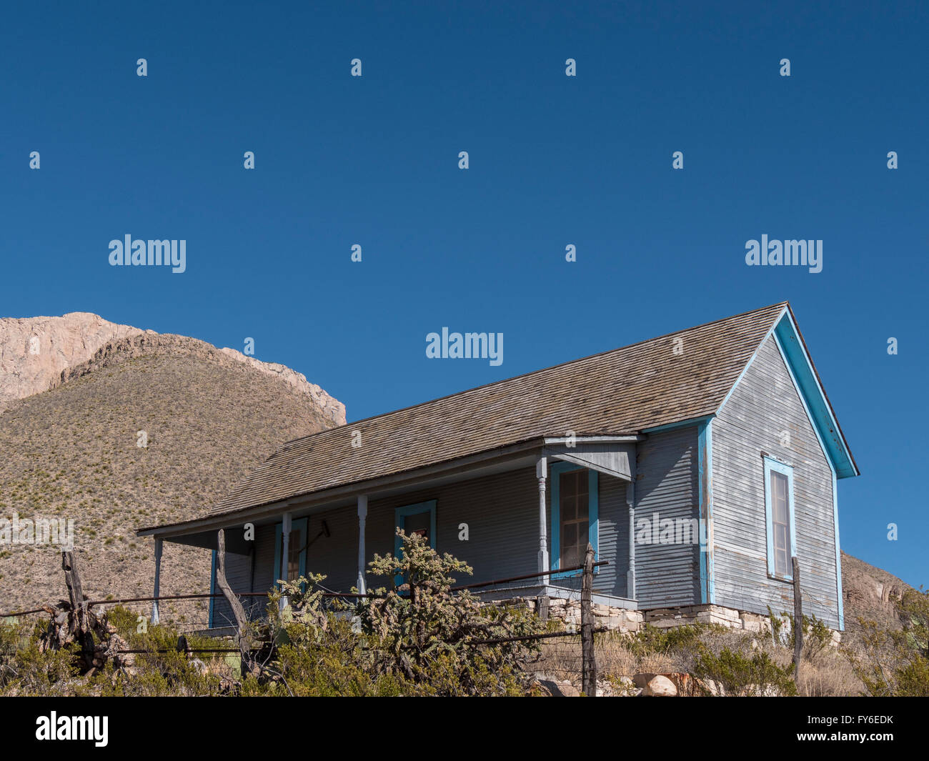 Williams Ranch, Guadalupe Mountains National Park, Texas Stock Photo ...