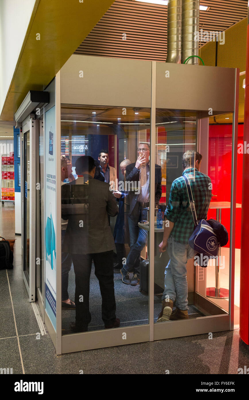 Smoking Booth High Resolution Stock Photography and Images - Alamy