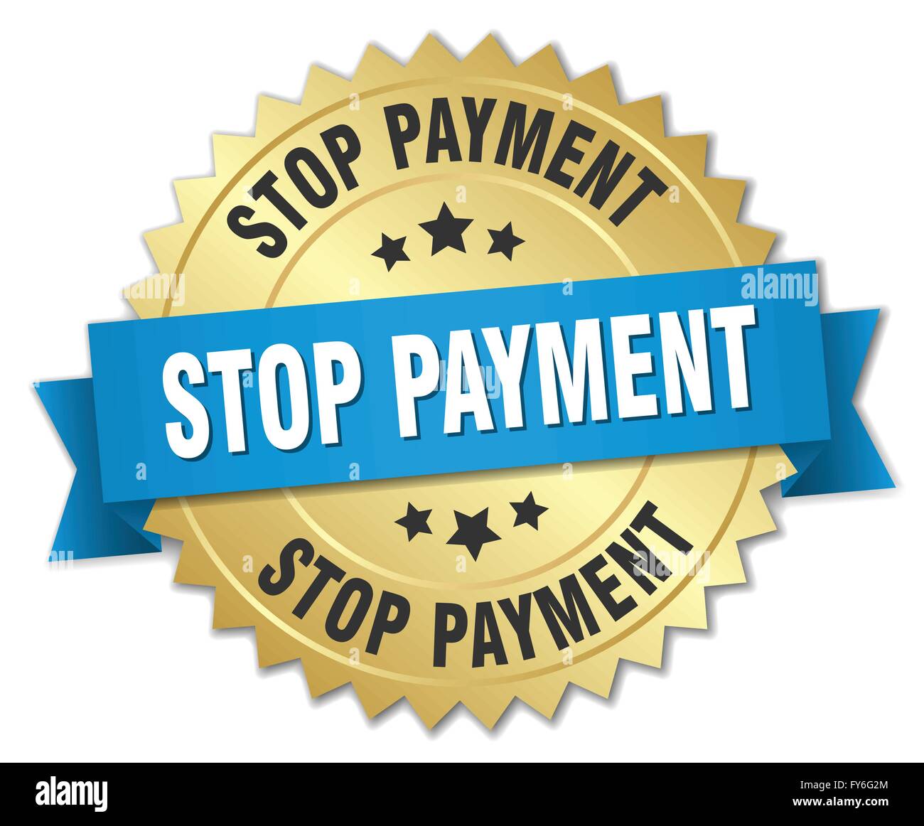 Stop payment seal hi-res stock photography and images - Alamy