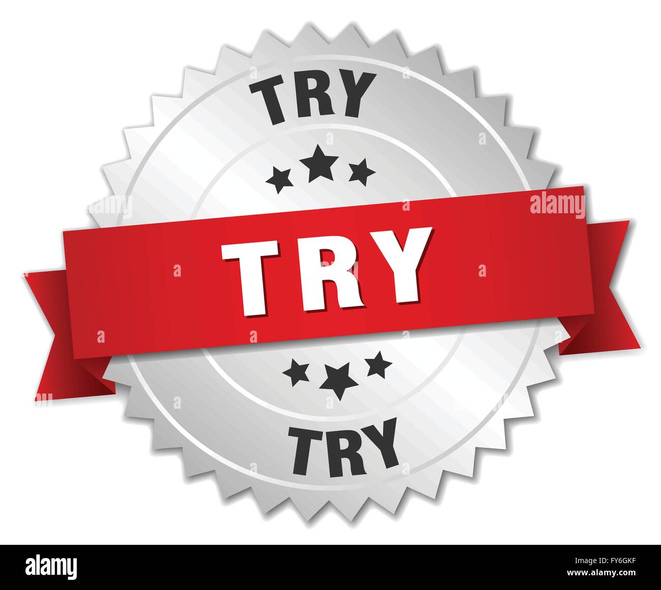 Silver try Stock Vector Images - Alamy