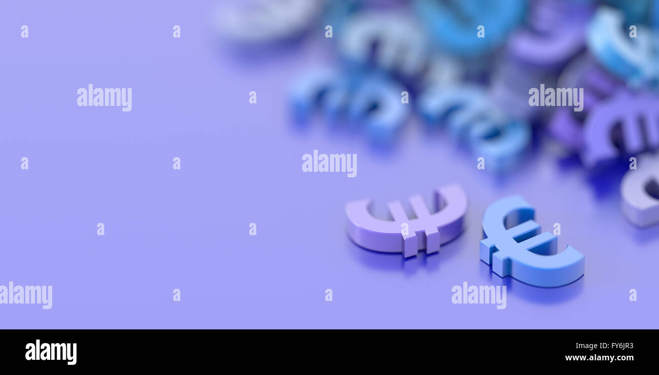Euro currency symbols background, financial concepts Stock Photo - Alamy
