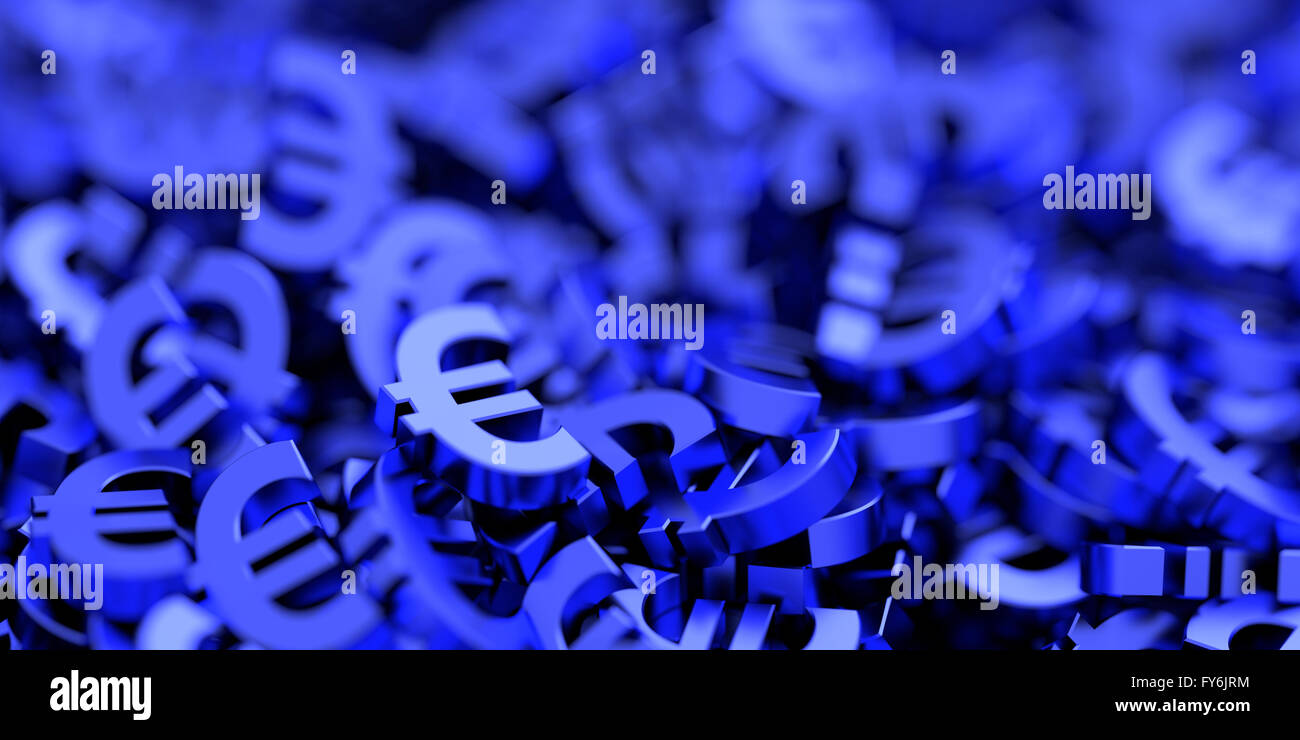 Euro currency symbols background, financial concepts Stock Photo - Alamy