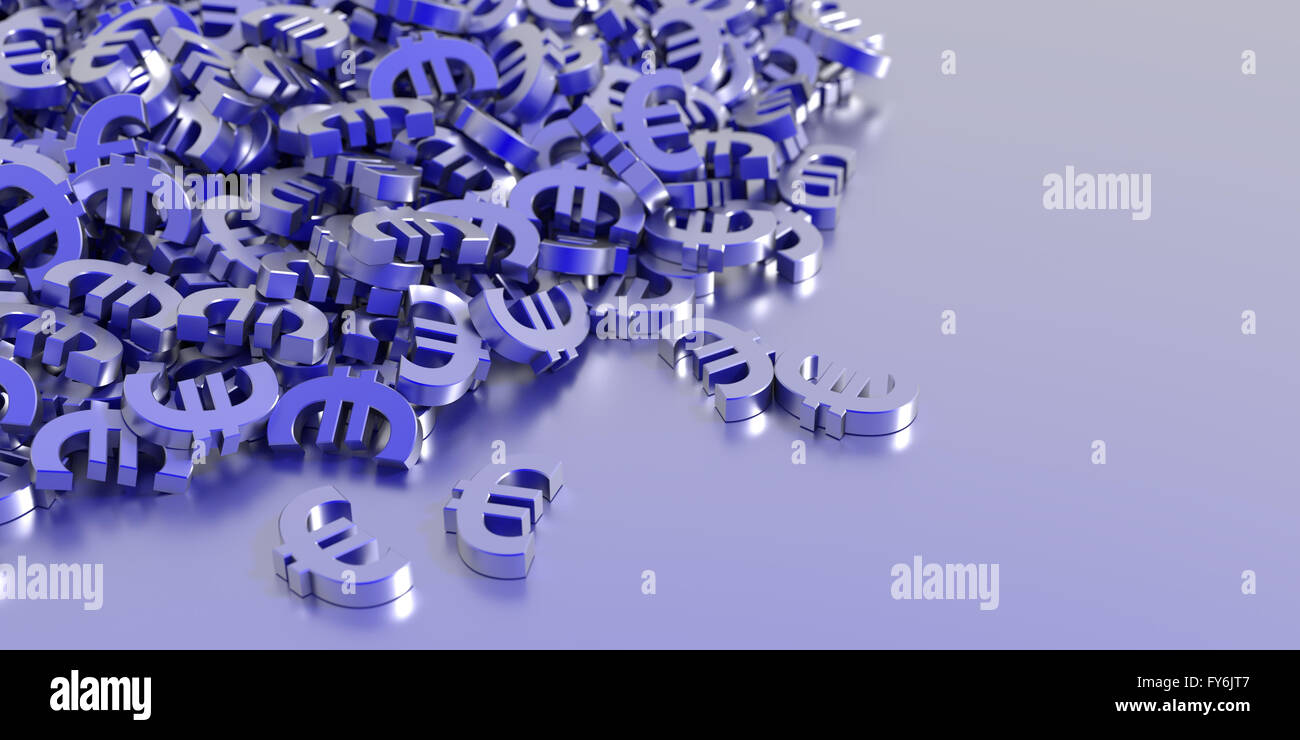 Euro currency symbols background, financial concepts Stock Photo - Alamy