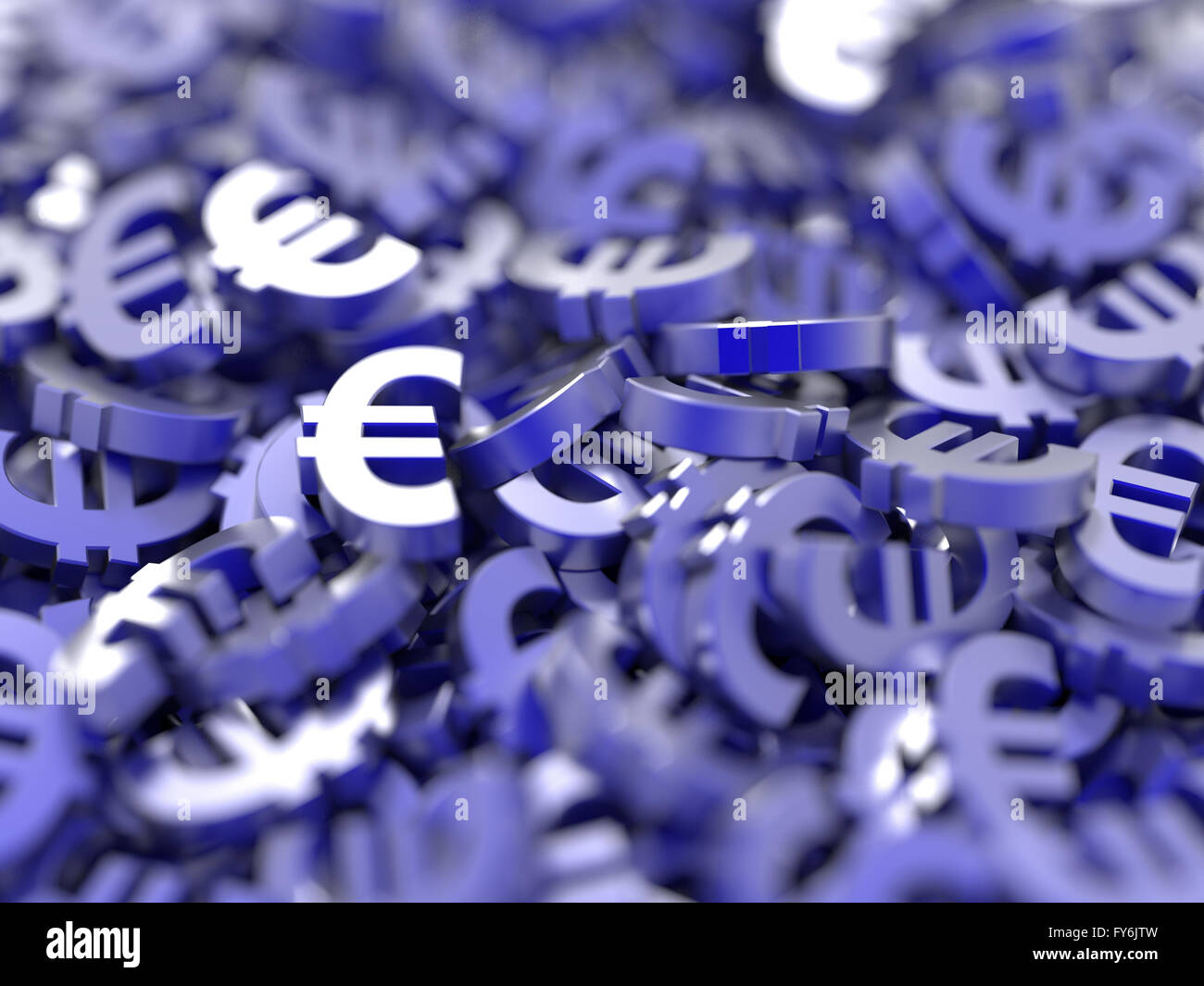 Euro currency symbols background, financial concepts Stock Photo - Alamy