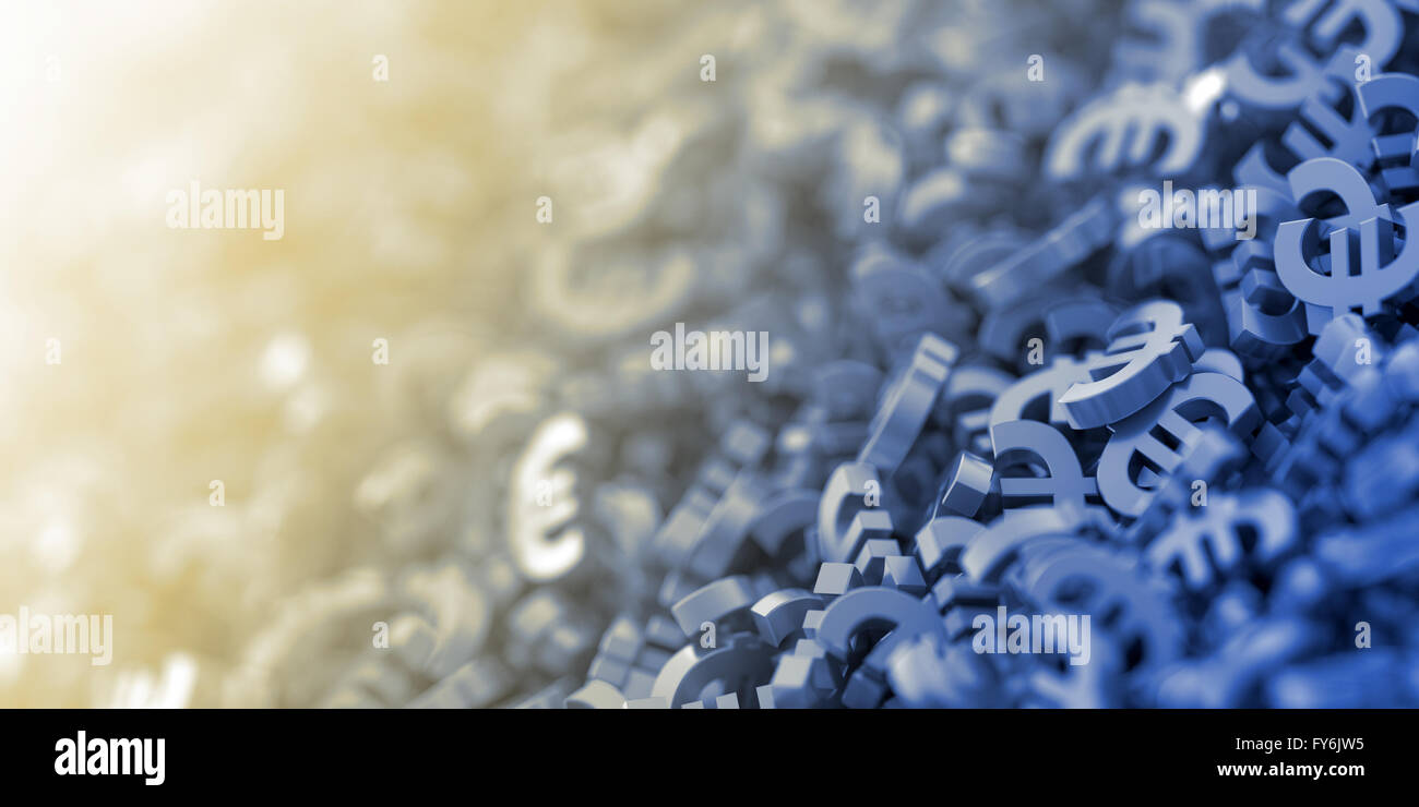 Euro currency symbols background, financial concepts Stock Photo - Alamy