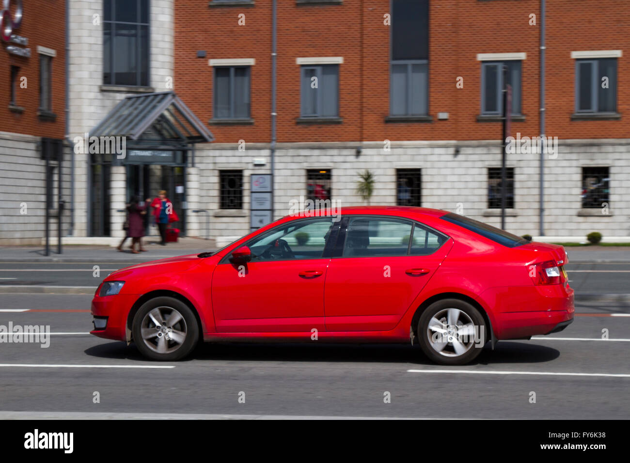 Skoda octavia red hi-res stock photography and images - Alamy