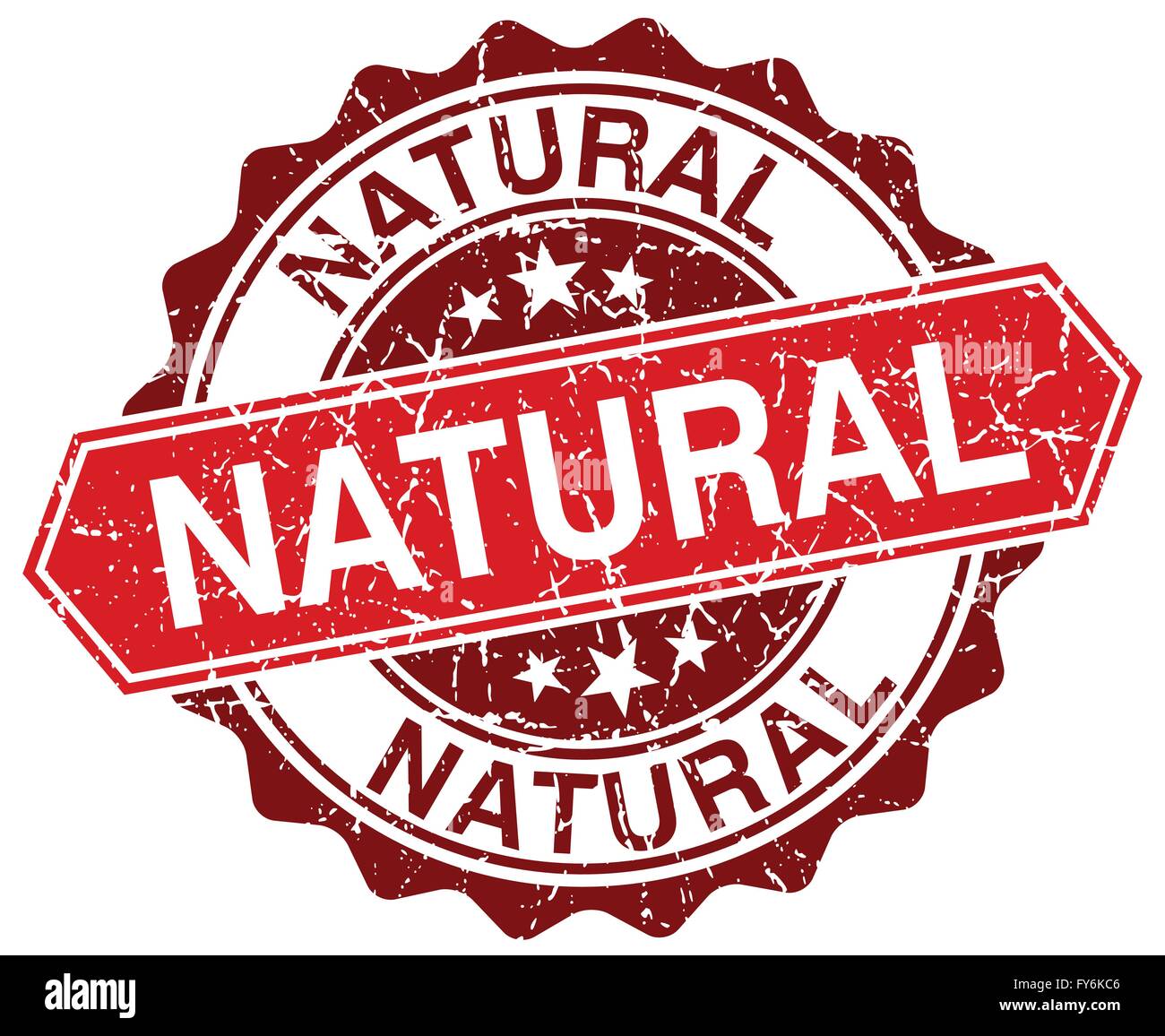 Natural red round grunge Stock Vector Images - Alamy