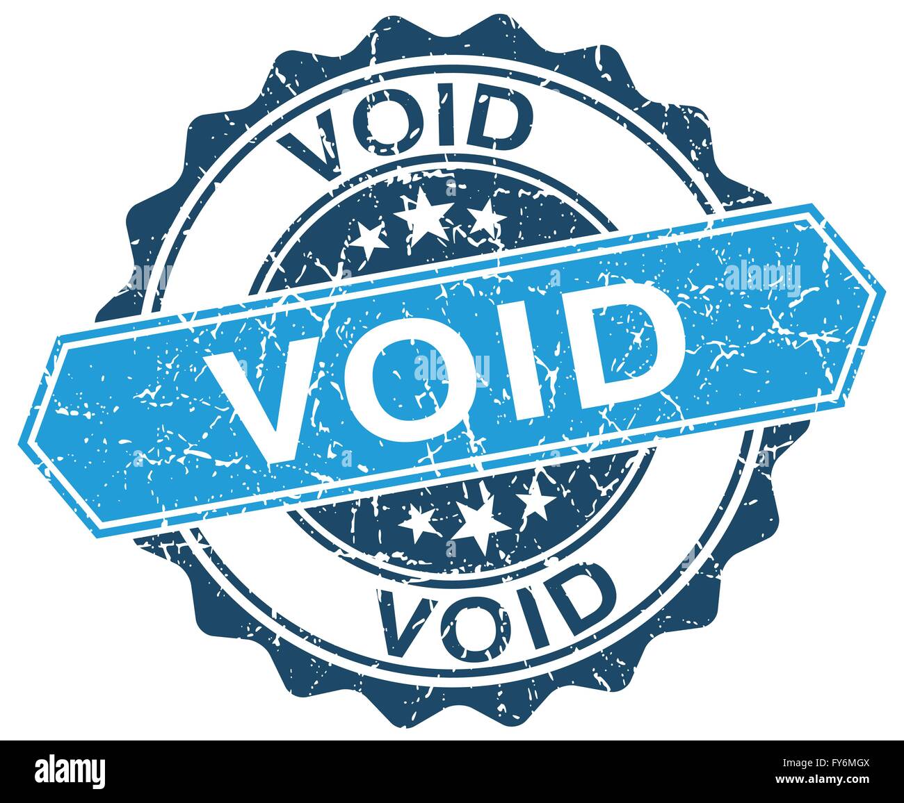 void blue round grunge stamp on white Stock Vector Image & Art - Alamy