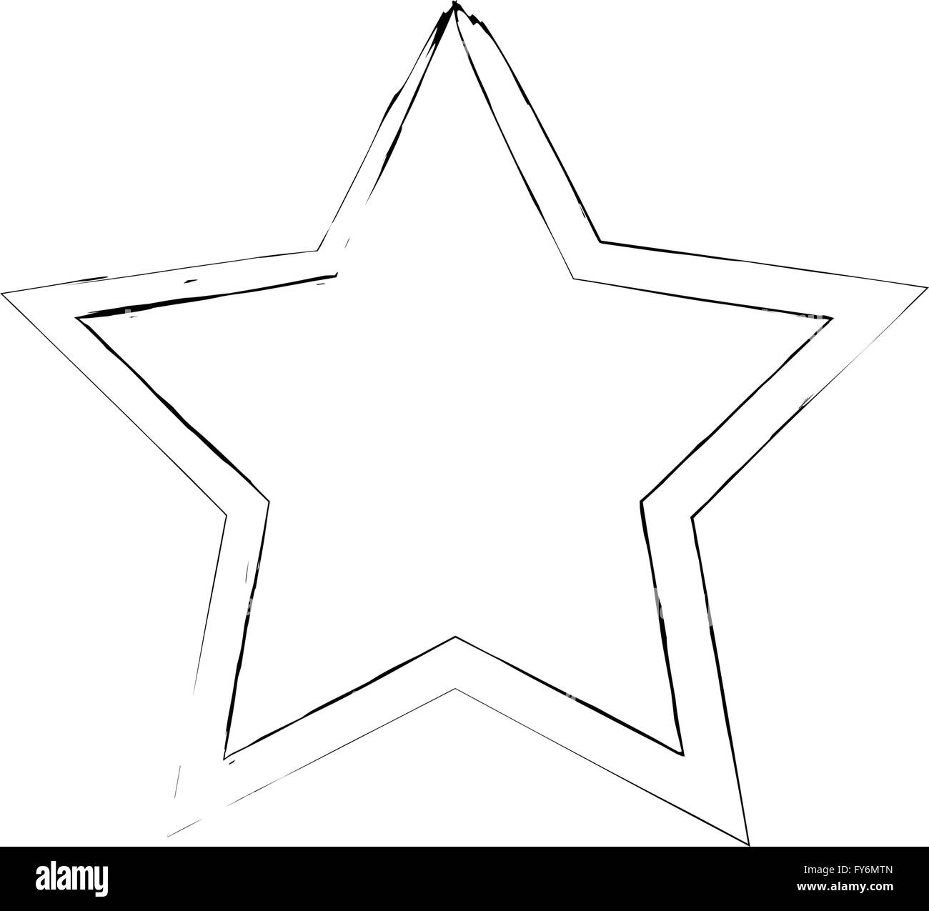 grunge star vector Stock Vector Image & Art - Alamy