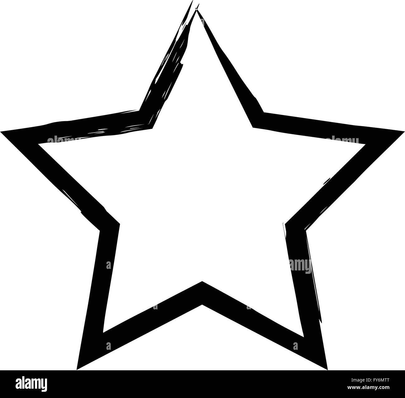 grunge star vector Stock Vector Image & Art - Alamy