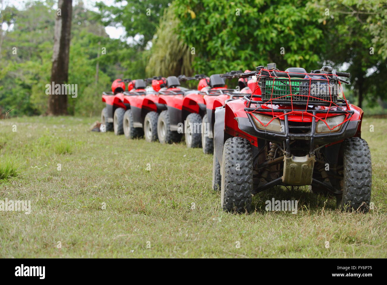 Red atv hi-res stock photography and images - Alamy