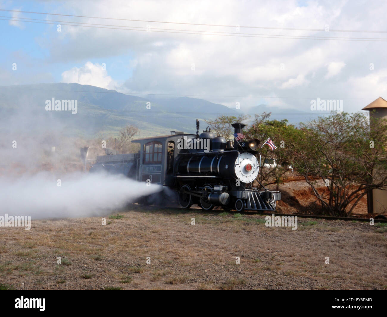 Lahaina sugar cane train maui hi-res stock photography and images - Alamy