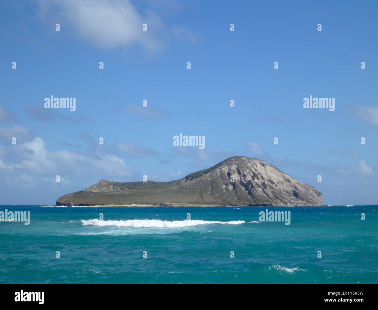 Manana (Rabbit) Island in Waimanalo Bay on Oahu, Hawaii Stock Photo - Alamy