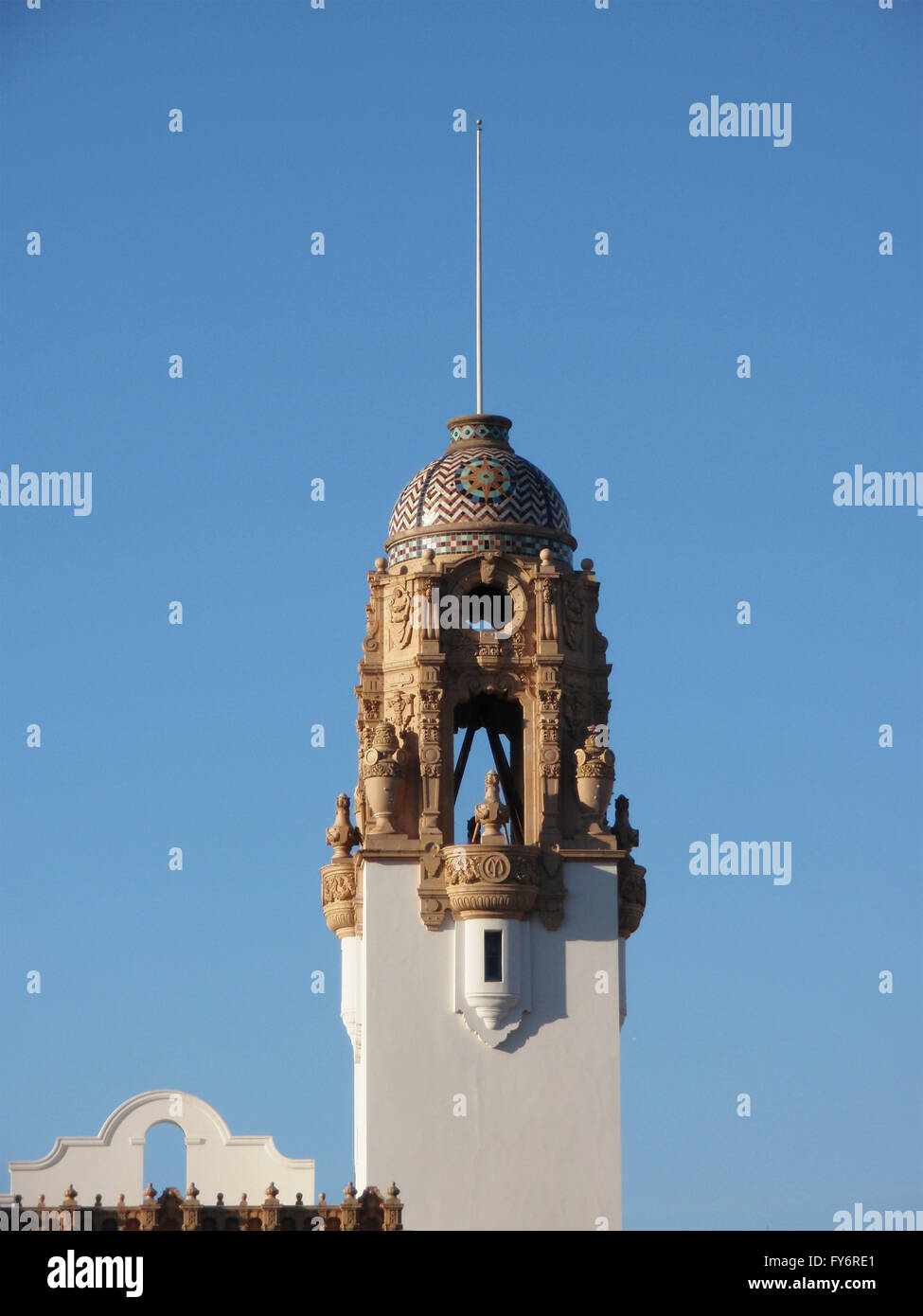 Mission mediterranean revival hi-res stock photography and images - Alamy