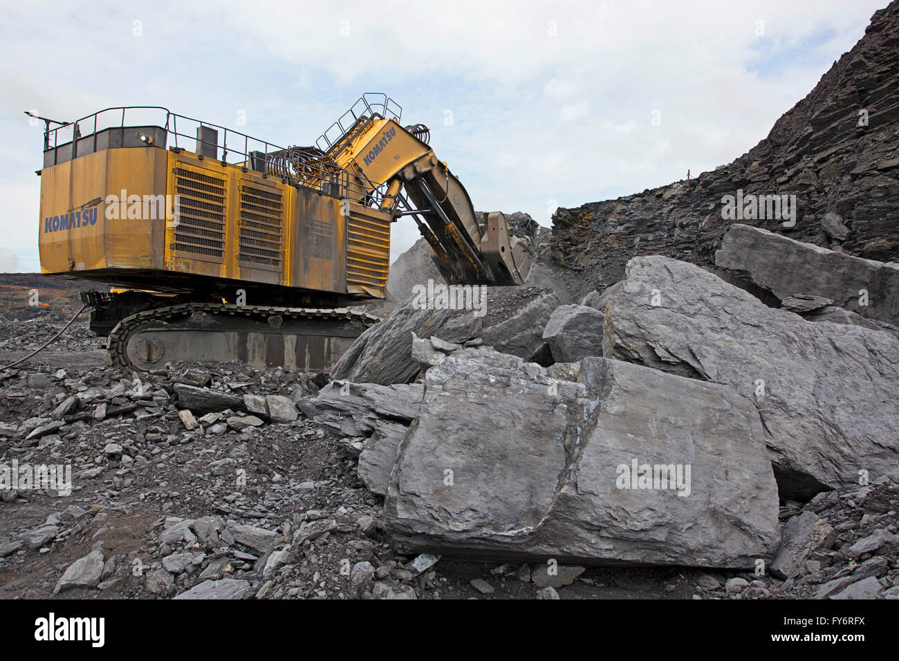 Komatsu excavator hi-res stock photography and images - Alamy