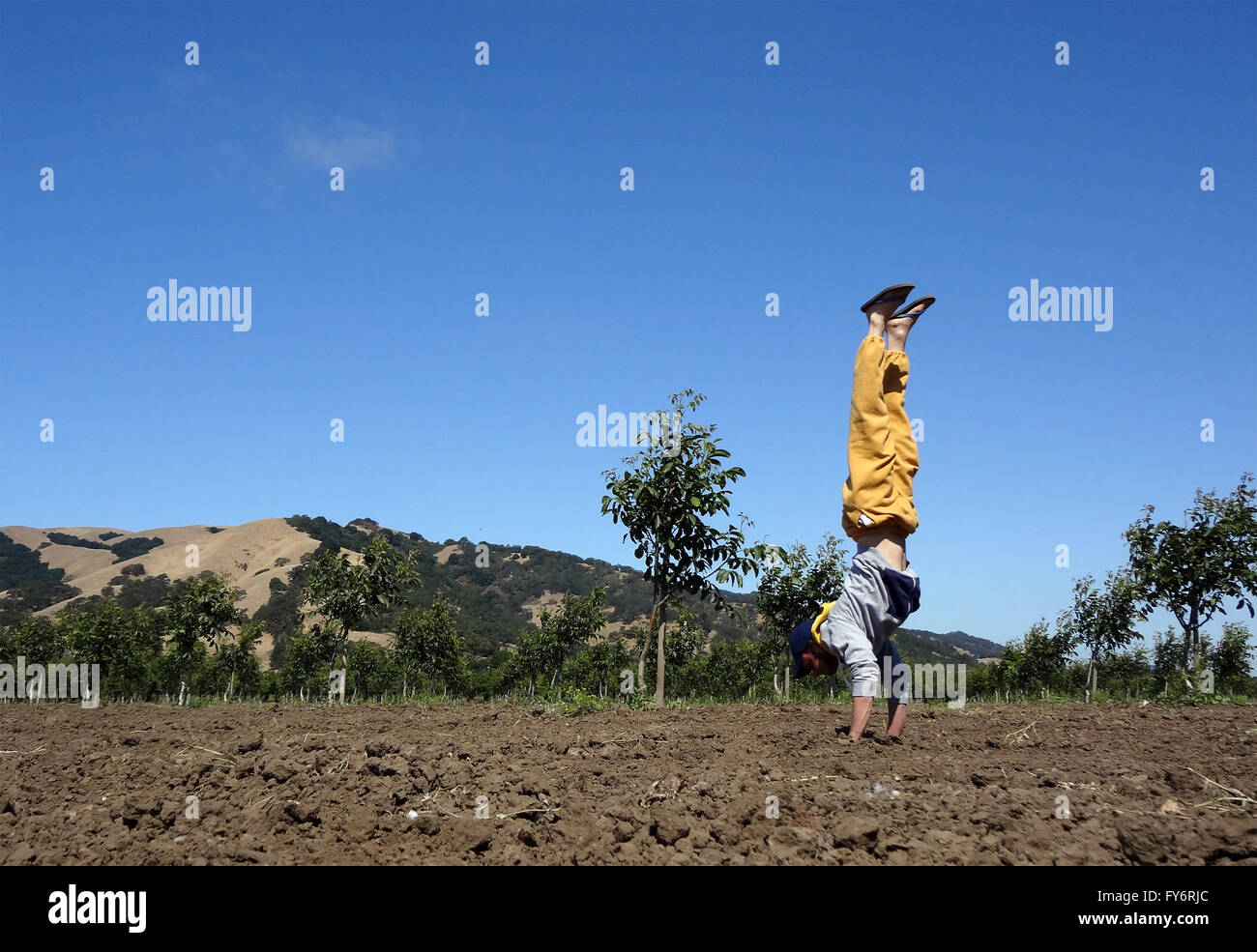 Handstanding hi-res stock photography and images - Alamy