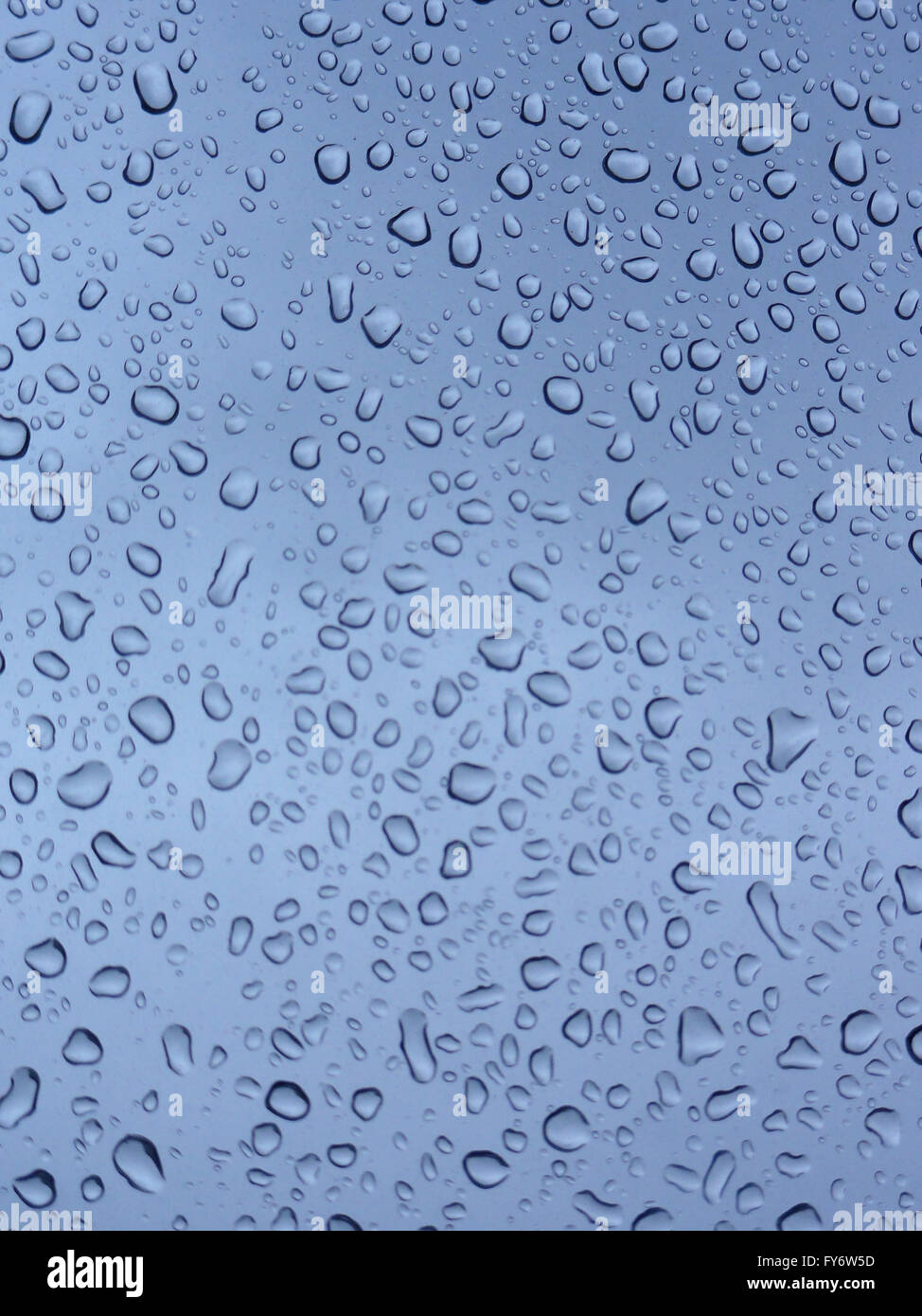 tons of Water droplets on window glass Stock Photo - Alamy