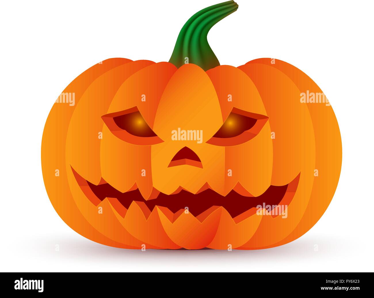 Pumpkin on fire background Stock Vector Images - Alamy