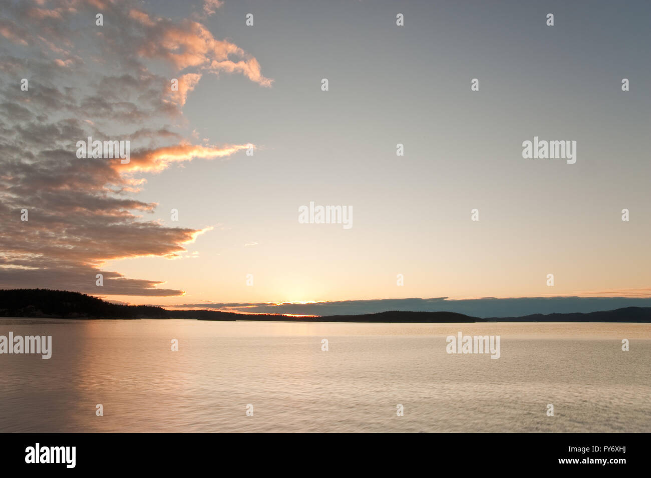 Puget sound sunset hi-res stock photography and images - Alamy