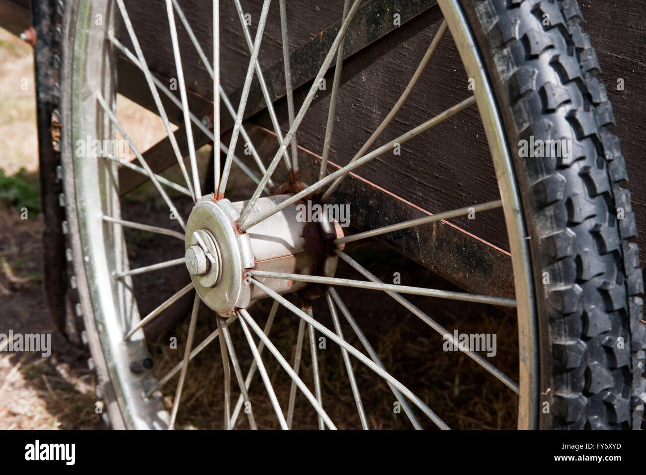 Bicycle spokes close up hi-res stock photography and images - Alamy