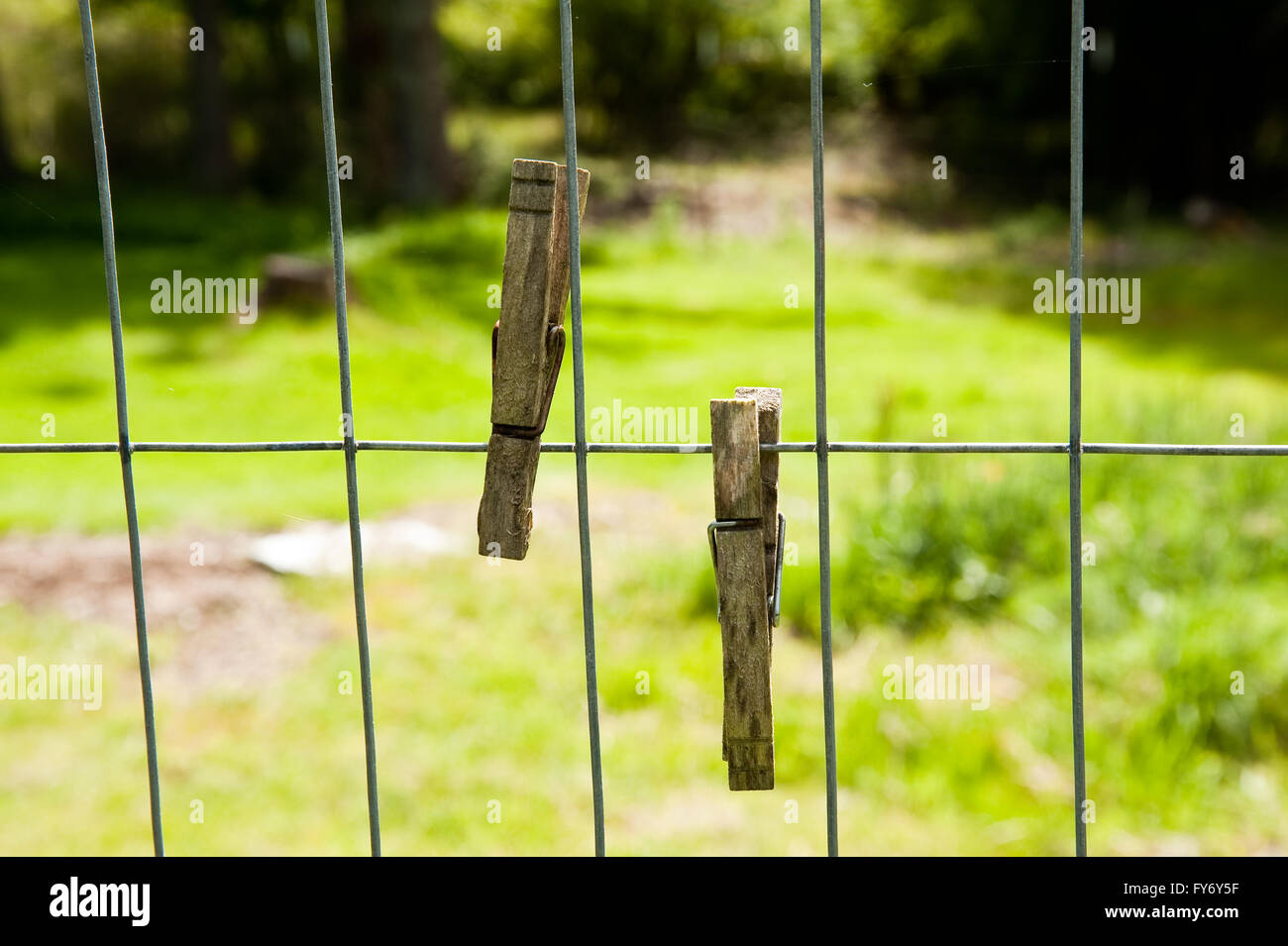 Laundry fence hi-res stock photography and images - Alamy
