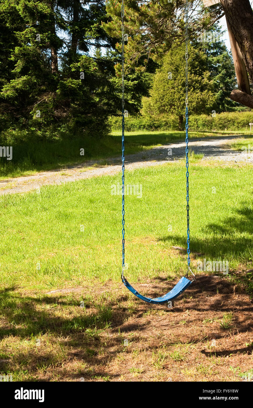 Childrens swing hi-res stock photography and images - Alamy