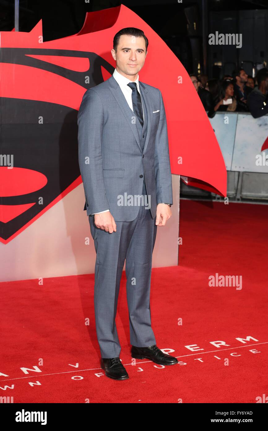 Celebs attend the European Premiere of 'Batman V Superman: Dawn Of ...