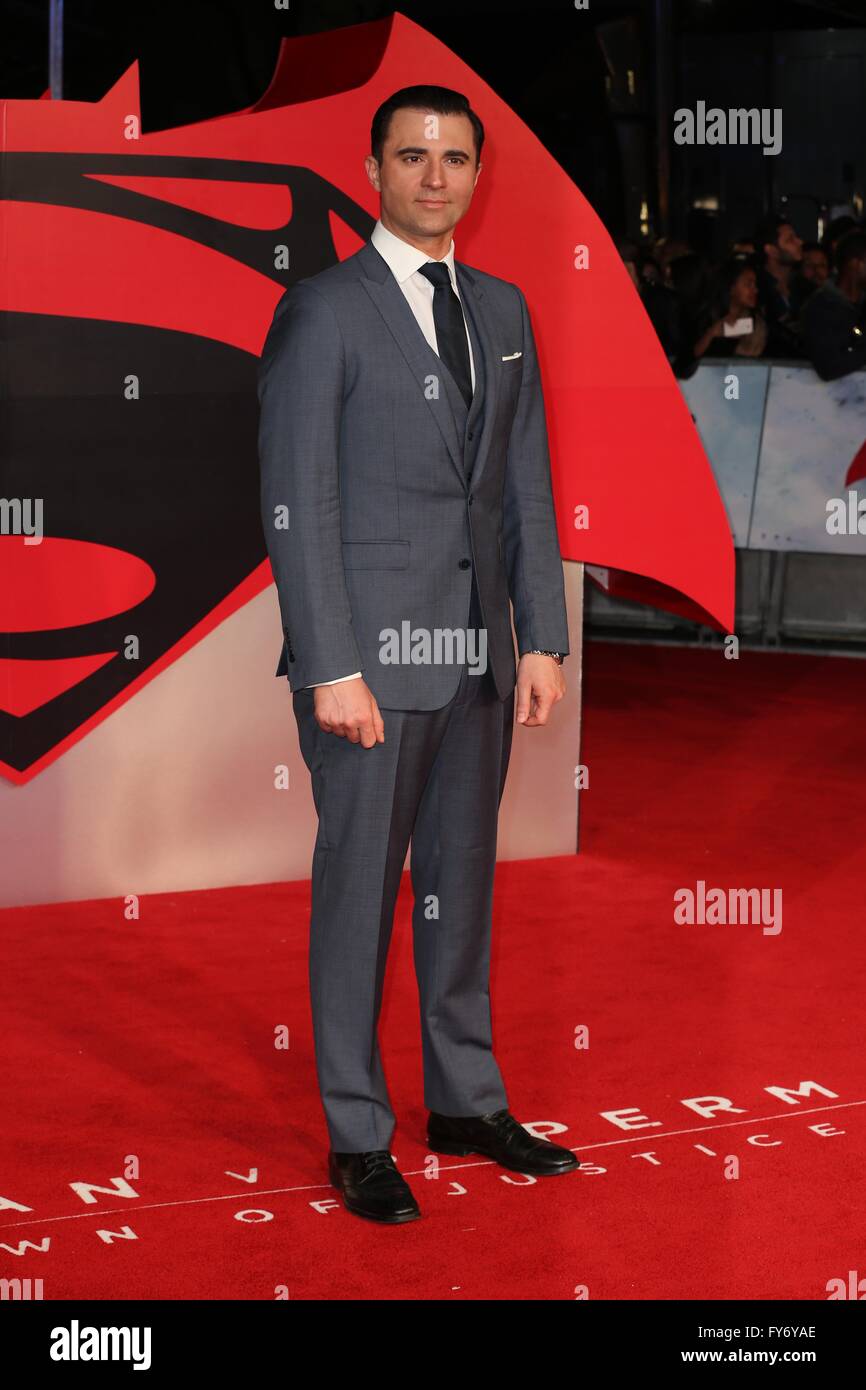 Celebs attend the European Premiere of 'Batman V Superman: Dawn Of ...
