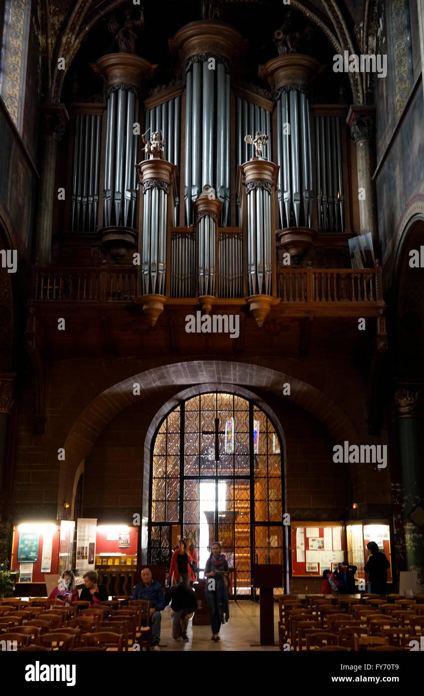 Saint sulpice organ hi-res stock photography and images - Alamy