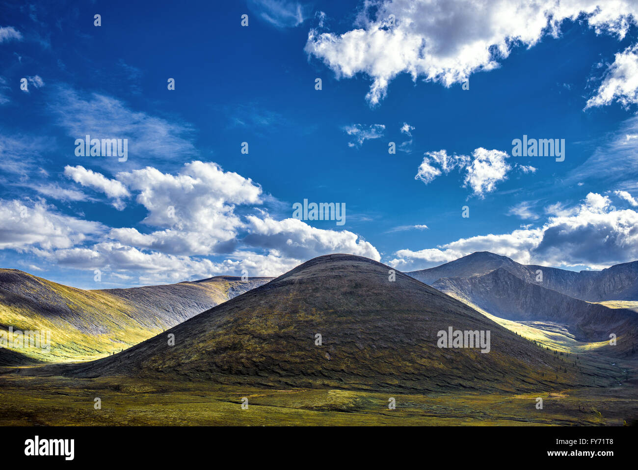 Beautiful mountains landscape Stock Photo - Alamy