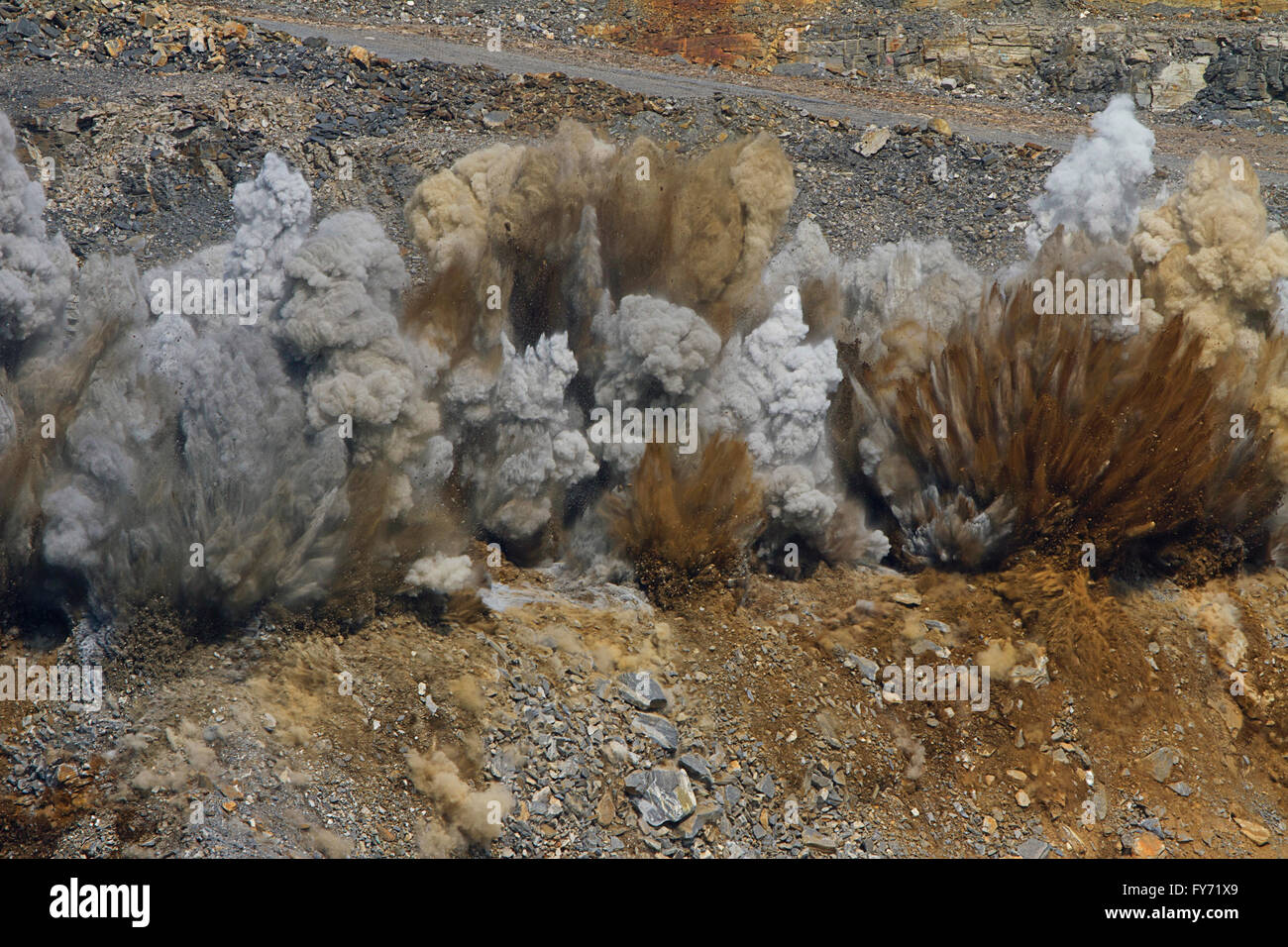 Open pit copper mine africa hi-res stock photography and images - Alamy