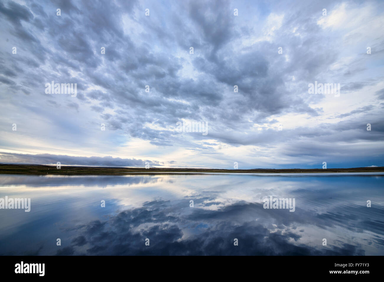 blue sky landscape Stock Photo - Alamy